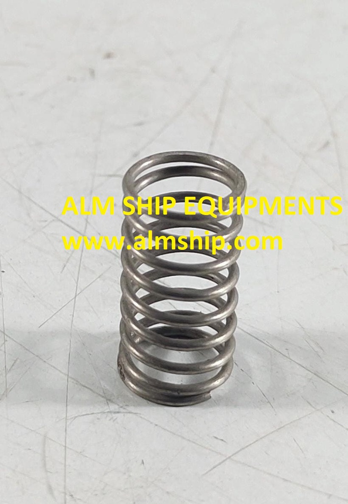 LP DEL VALVE SPRING FOR SUCTION GAS TCAR 22/16A | ALM SHIP EQUIPMENTS
